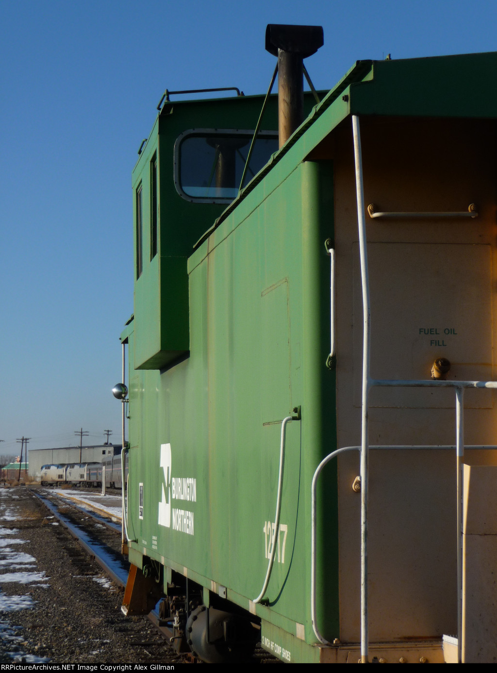 BN 12517 & Amtrak 5's Head-End